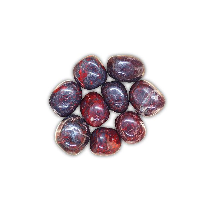 Blood Stone tumbled stone 250 gram