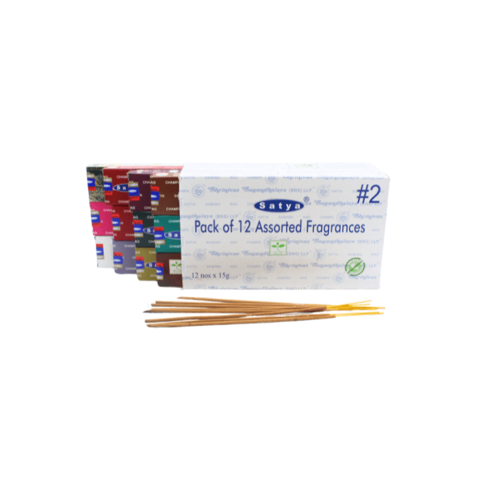 Satya Assorted Pack 2 Incense (12 boxes) 15 grams | Wholesale Nag ...