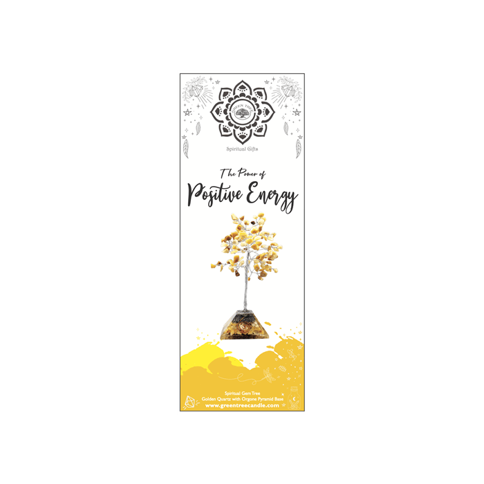 Golden Quartz Positive Energy Gem Tree Small | Wholesale Green Tree ...