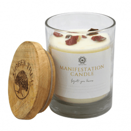 Green Tree Healing Manifestation Candle